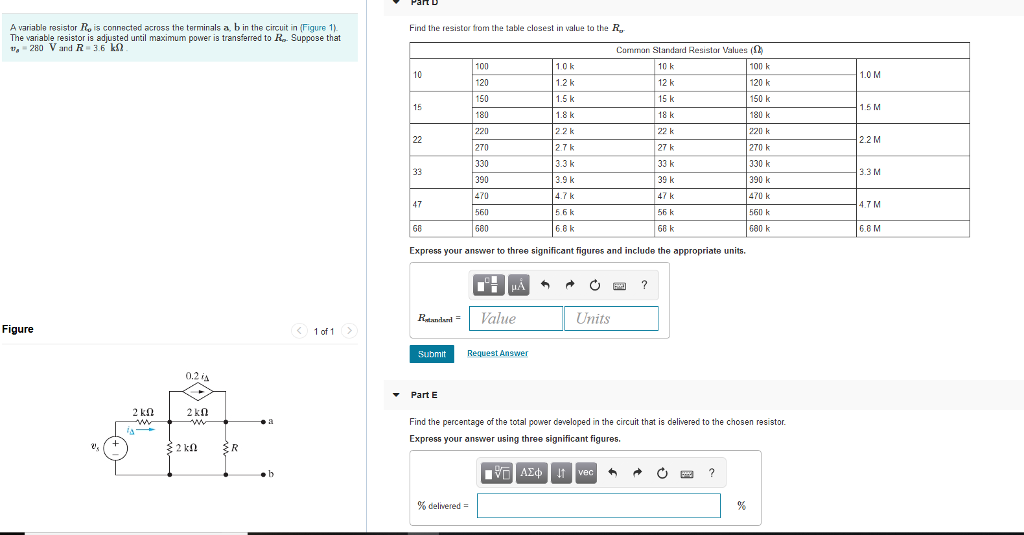 Solved Problem 4.86 PSpice Multisim A variable resistor Ro | Chegg.com