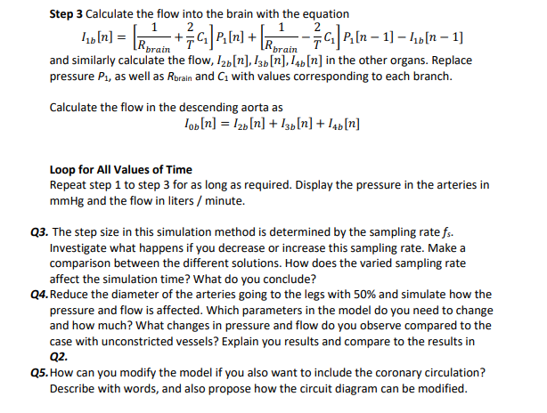 Assignment 2 – Numerical Solutions Part 1 – Systemic | Chegg.com