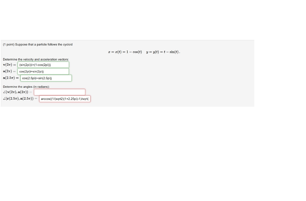 Solved Need some Calculus 3 help. Please don't try to copy | Chegg.com