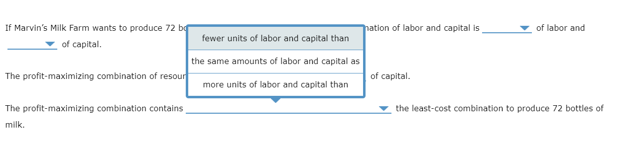 Solved 4. Least-cost rule versus profit maximization | Chegg.com