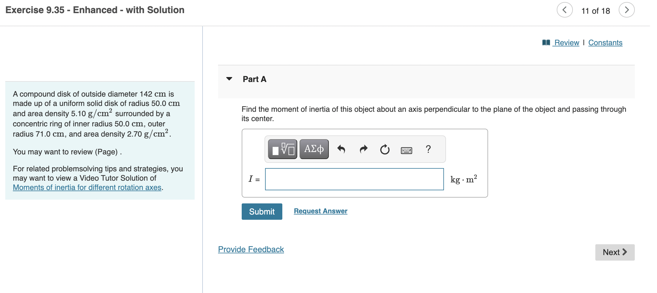 A compound disk of outside diameter 142 cm is made up | Chegg.com