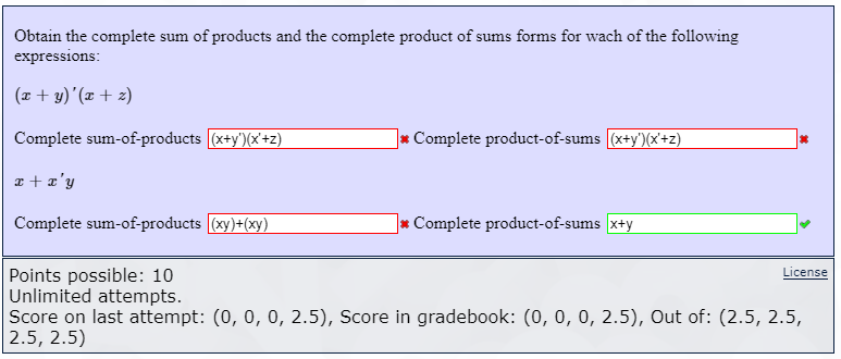 Solved Obtain the complete sum of products and the complete | Chegg.com