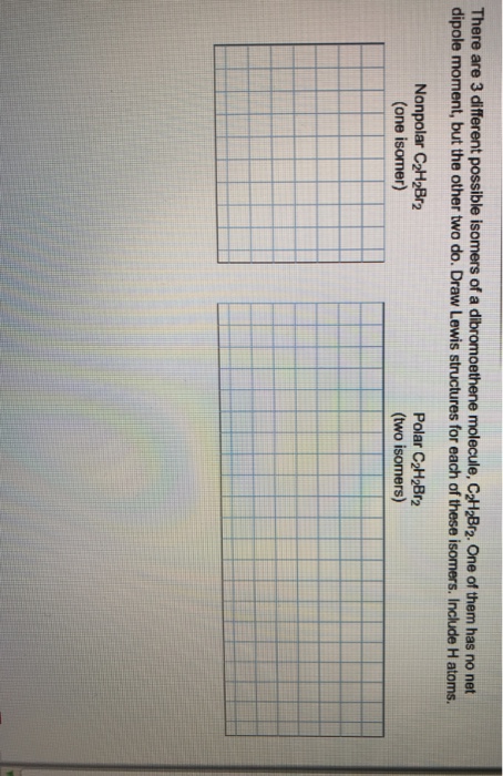 Solved There are 3 different possible isomers of a | Chegg.com