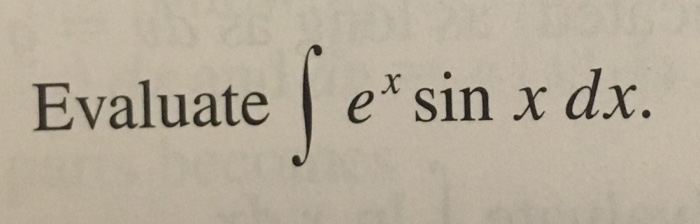 Solved Evaluate e sin x dx. | Chegg.com
