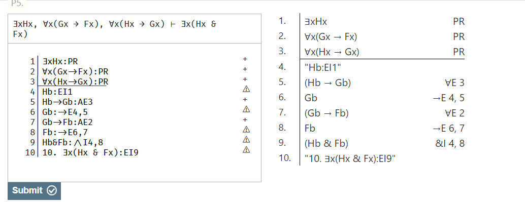 Solved Solve the errors present in these Carnap.io proofs in | Chegg.com