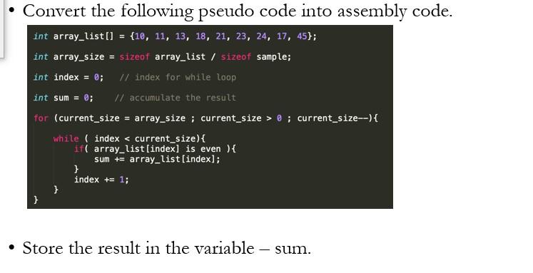 PLEASE USE THIS : PROCESSOR X86 .386 .model flat, | Chegg.com