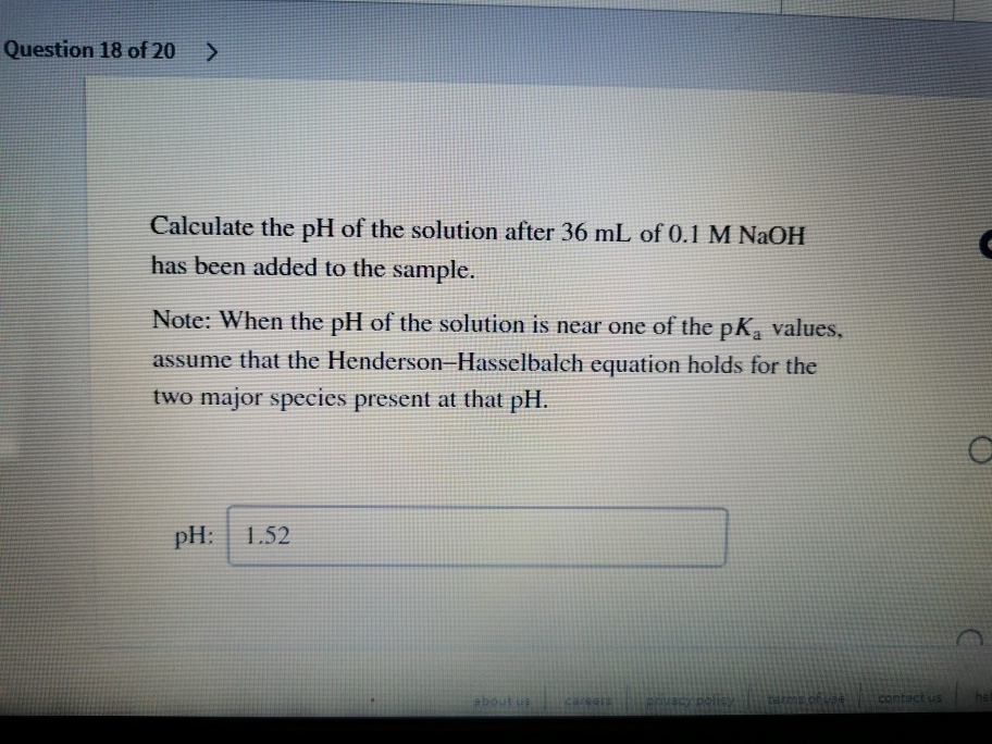 Solved A 40 mL sample of 0.2 M histidine in its fully | Chegg.com