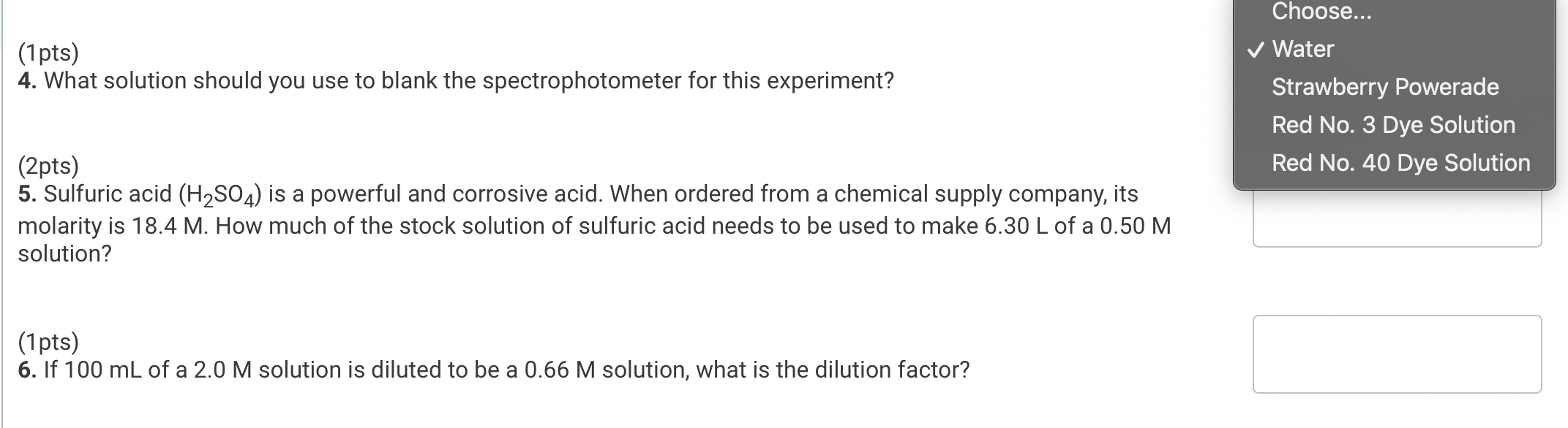 Solved 3. To create a calibration curve you will be asked to | Chegg.com
