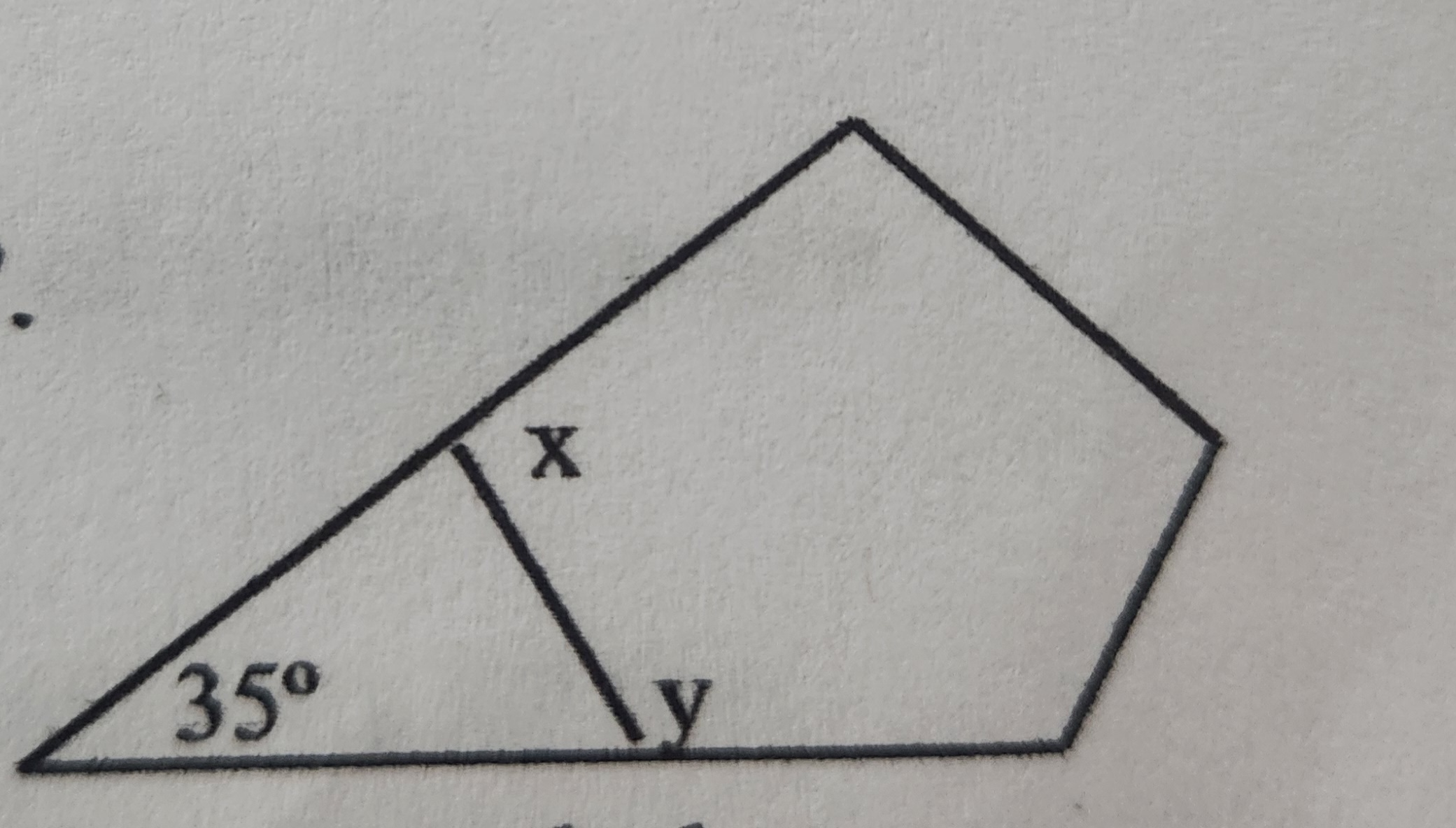Solved A pentagon has three angles with measure x degrees | Chegg.com