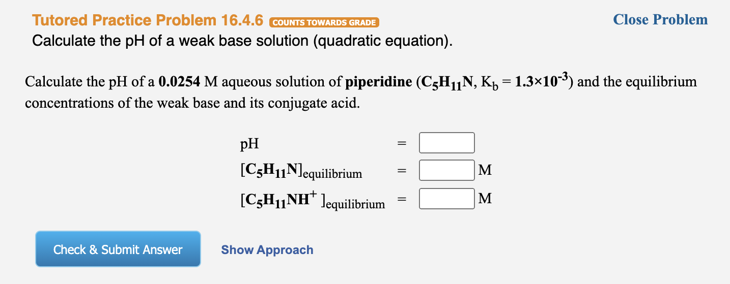 Solved Close Problem Tutored Practice Problem 16.4.6 COUNTS | Chegg.com