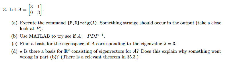 Solved This is done using MATLAB. Parts with " * " just ask | Chegg.com