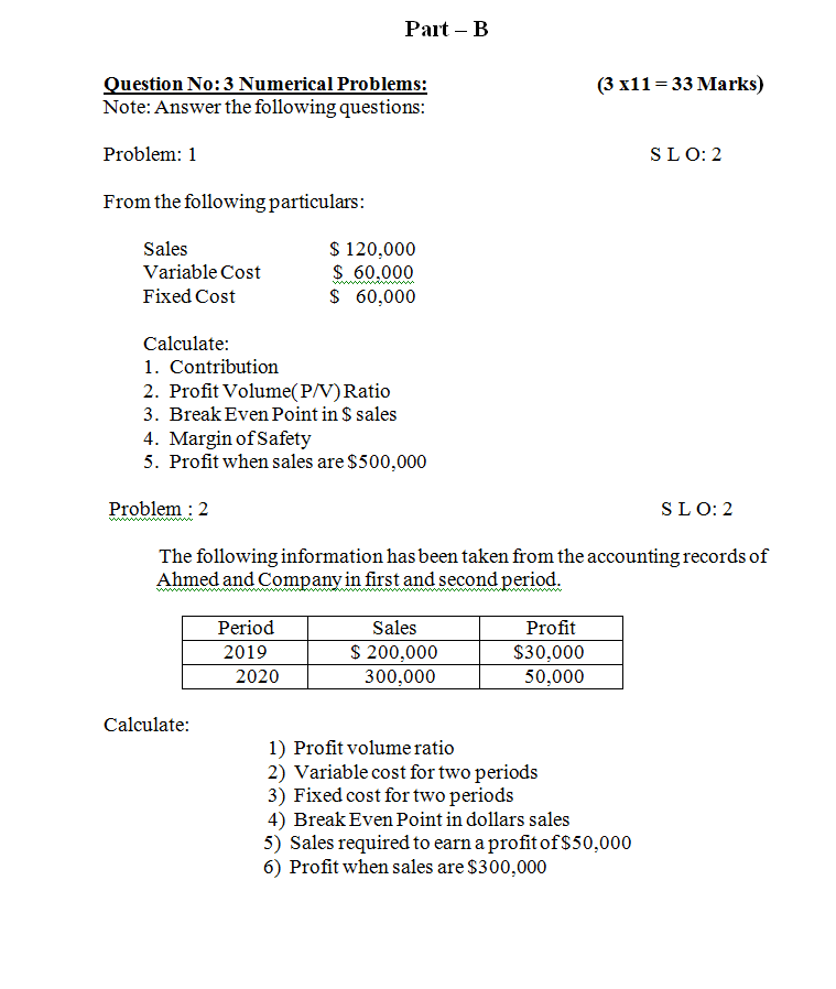 Solved Part - A True or False and Multiple Choice Questions: | Chegg.com
