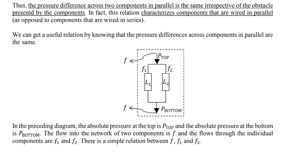 Solved Use the fact that the pressure differences across | Chegg.com