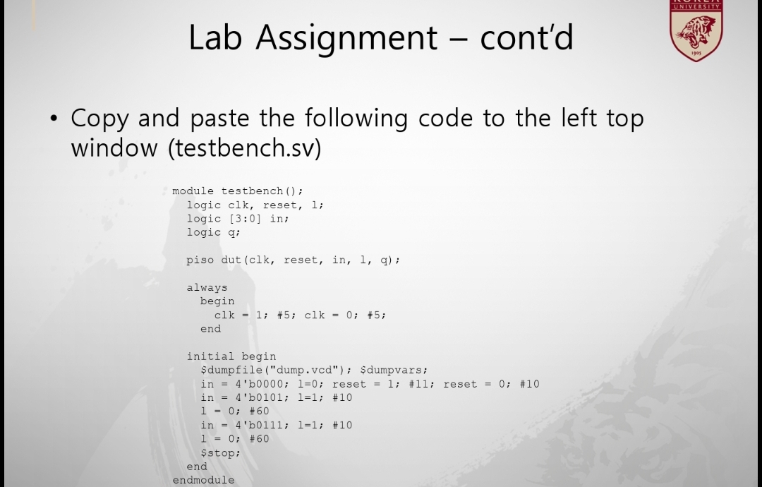 Solved *** Please make a code so that the waveform picture | Chegg.com