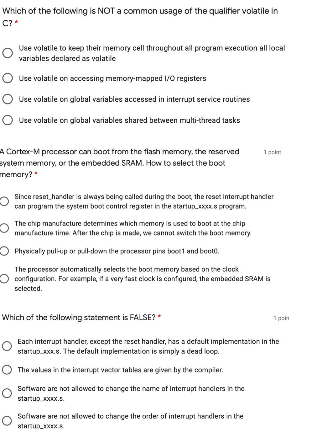 Solved Which of the following is NOT a common usage of the | Chegg.com