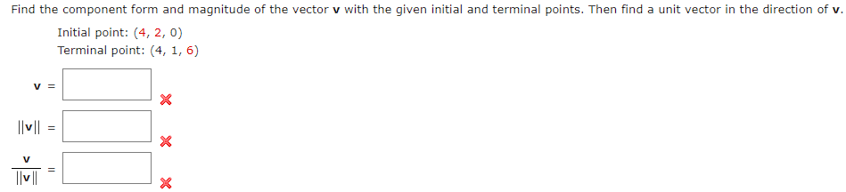 Solved Find the component form and magnitude of the vector v | Chegg.com