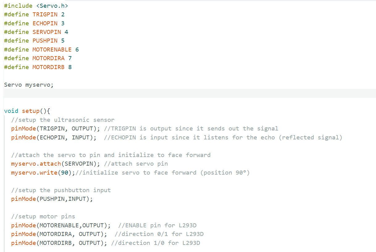 Solved #define TRIGPIN 2 Here, the #define keyword is used | Chegg.com