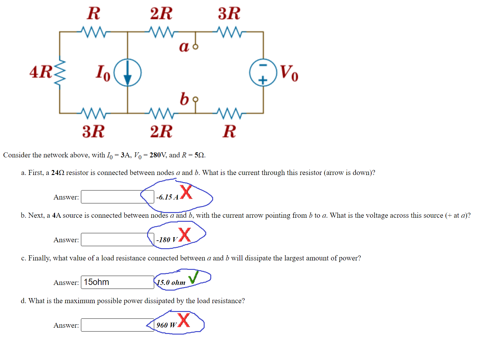 Solved circled answers are correct, i would like to know how | Chegg.com