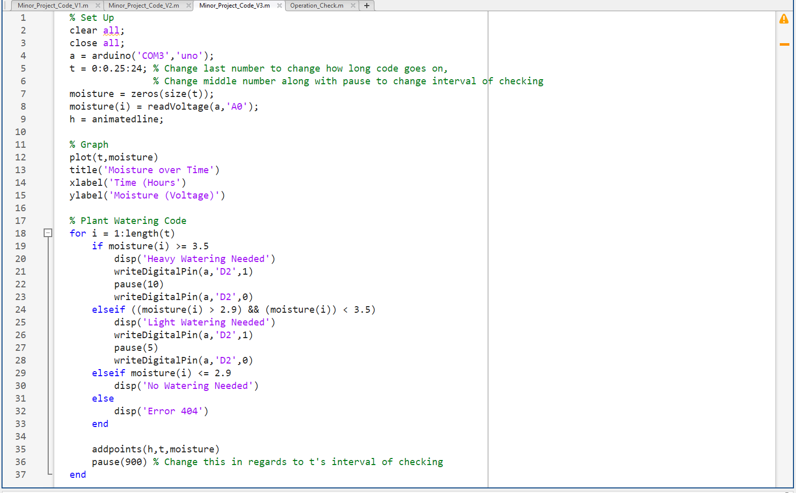 Solved You should create a program in Matlab that allows | Chegg.com