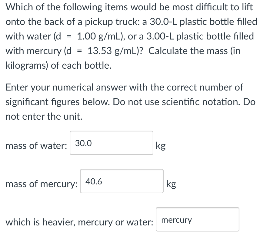 Solved Which of the following items would be most difficult | Chegg.com