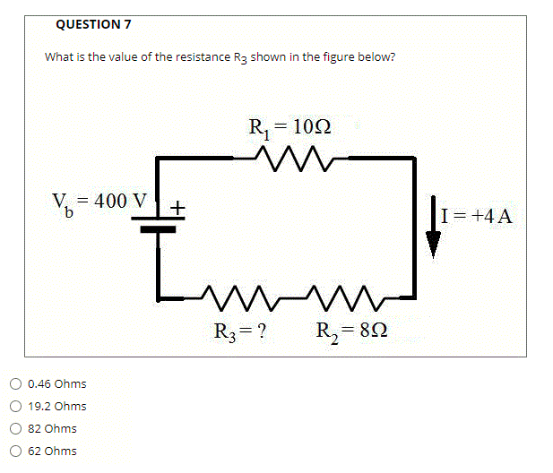 Solved What is the value of the resistance R3 shown in the | Chegg.com