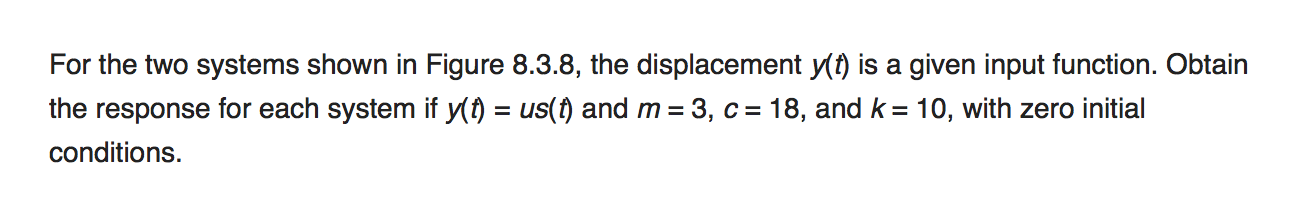 FROM "System Dynamics 3rd Edition by William Palm | Chegg.com