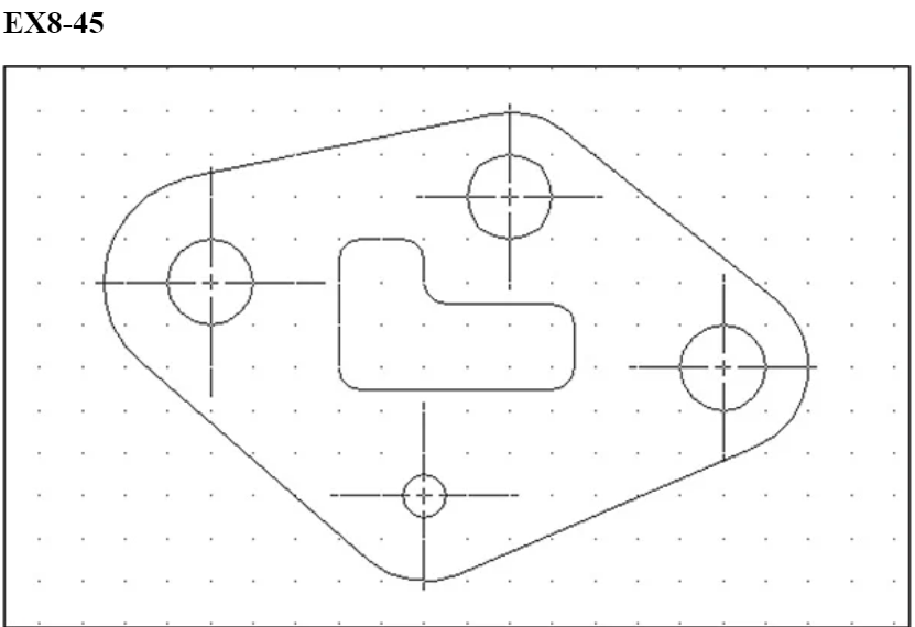 Solved How do you draw this using Autocad? Could you provide | Chegg.com