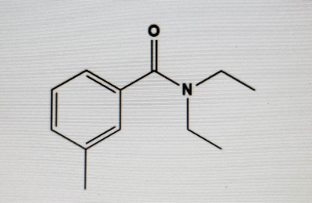 Solved DEET, is a product obtained from the reaction of: | Chegg.com