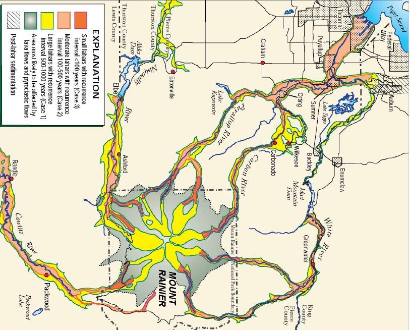 By analyzing the distribution of tephra deposits from | Chegg.com
