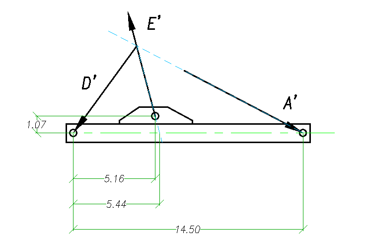 Calculate the forces on the Active Lift Arm. | Chegg.com
