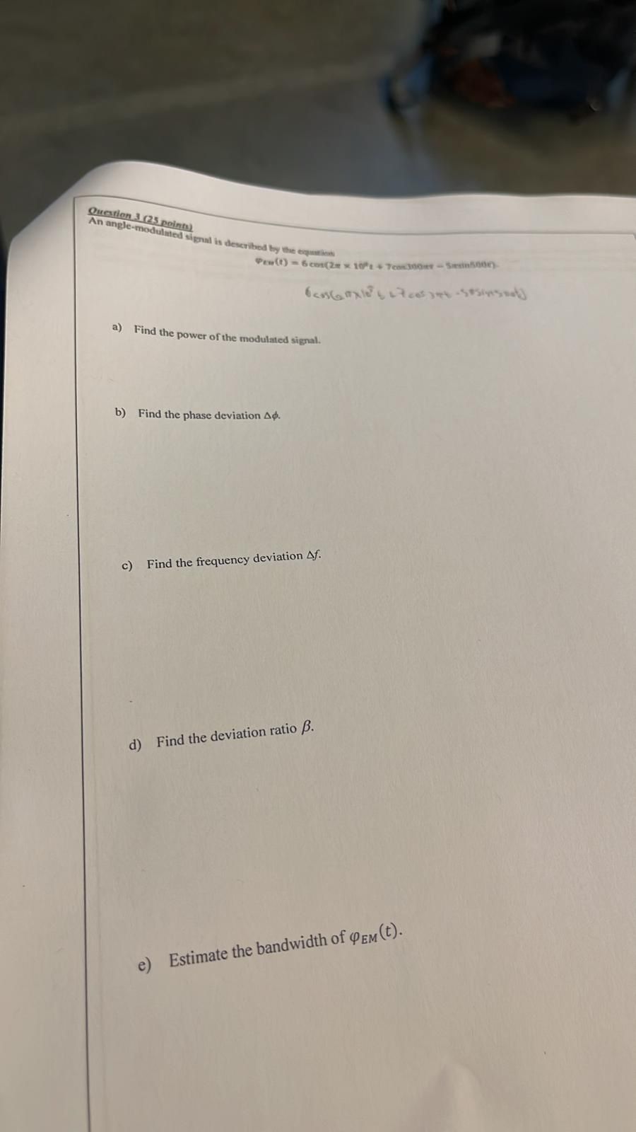 Solved code class="asciimath">Quevilon 3 ( 25 ﻿points) ﻿An | Chegg.com