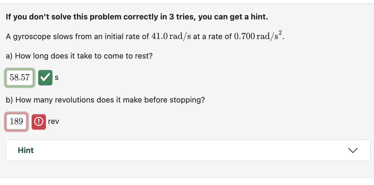 Solved If ﻿you don't solve this problem correctly in 3 | Chegg.com
