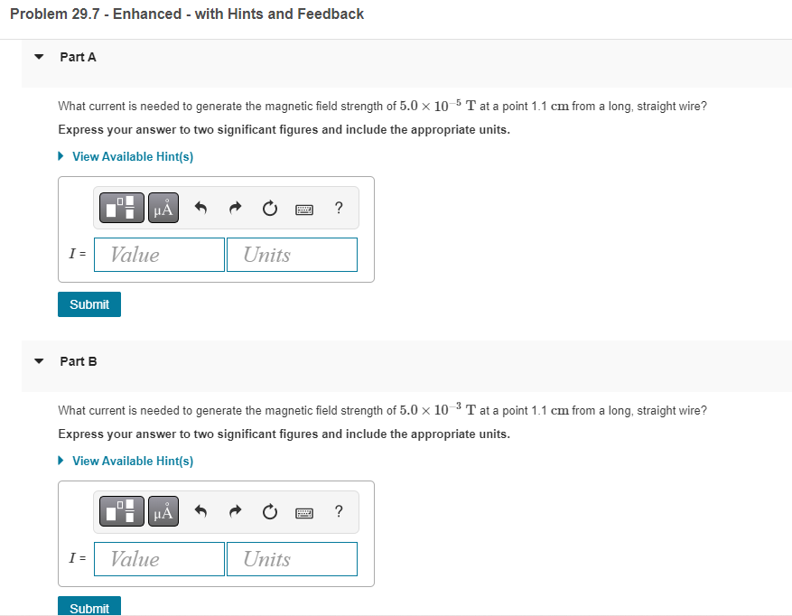 Solved Problem 29.7 - Enhanced - with Hints and Feedback | Chegg.com