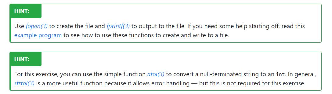 Solved EXERCISE — INDIVIDUAL: Create a File of Integers | Chegg.com