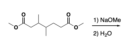 Solved 1) NaOME 2) H20 | Chegg.com