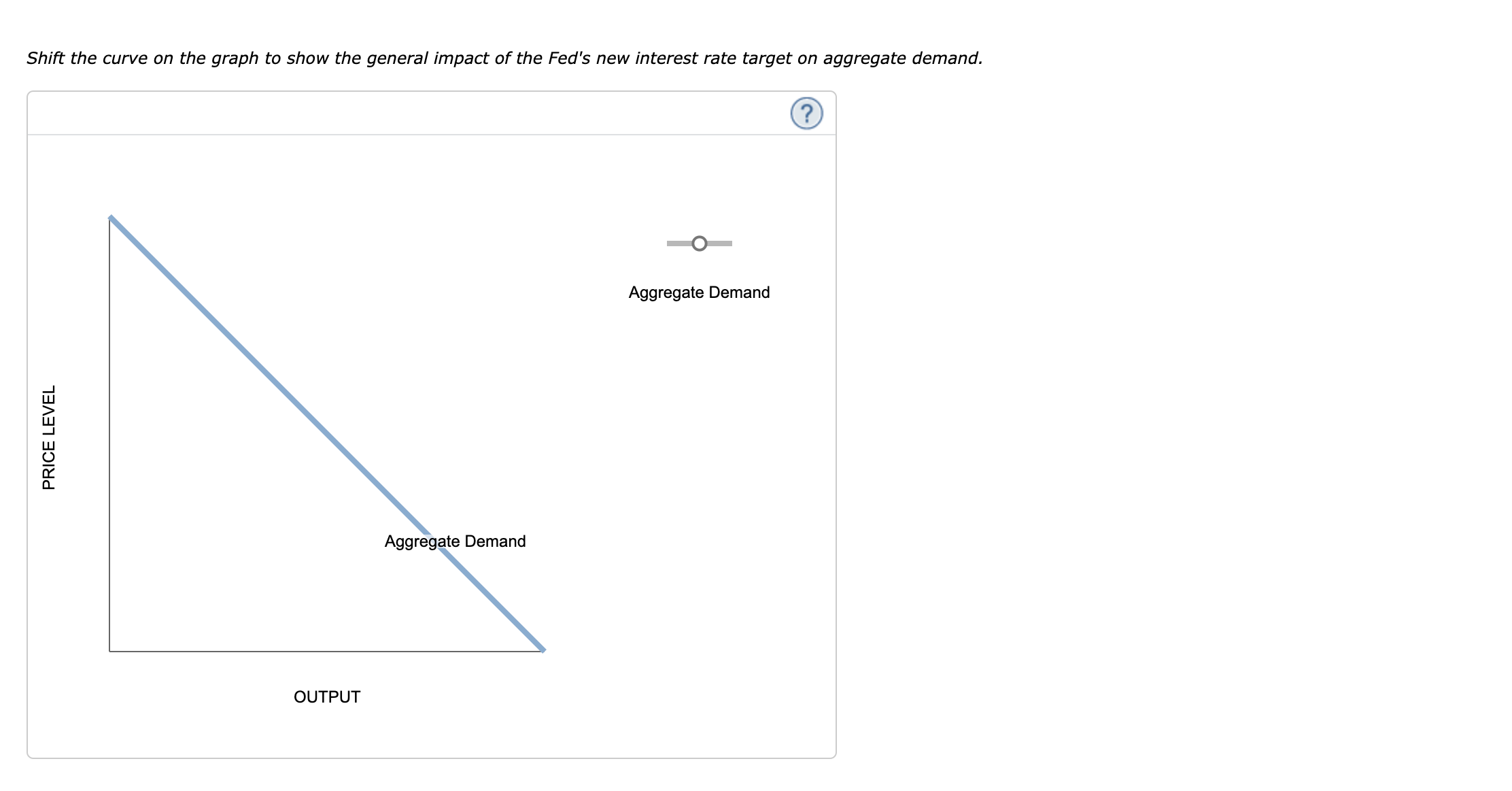 Solved Shift the curve on the graph to show the general | Chegg.com
