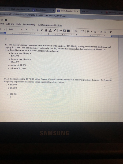 Solved Study Google Docs | Chegg.com