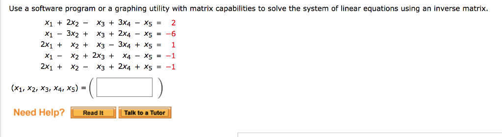 Solved Use A Software Program Or A Graphing Utility With