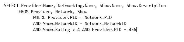 Solved For the SQL statement below, draw the query tree. | Chegg.com