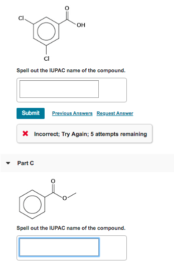 Solved CH3 CH2 CH2C-o-CH2 CH2 CH3 Spell out the IUPAC name | Chegg.com