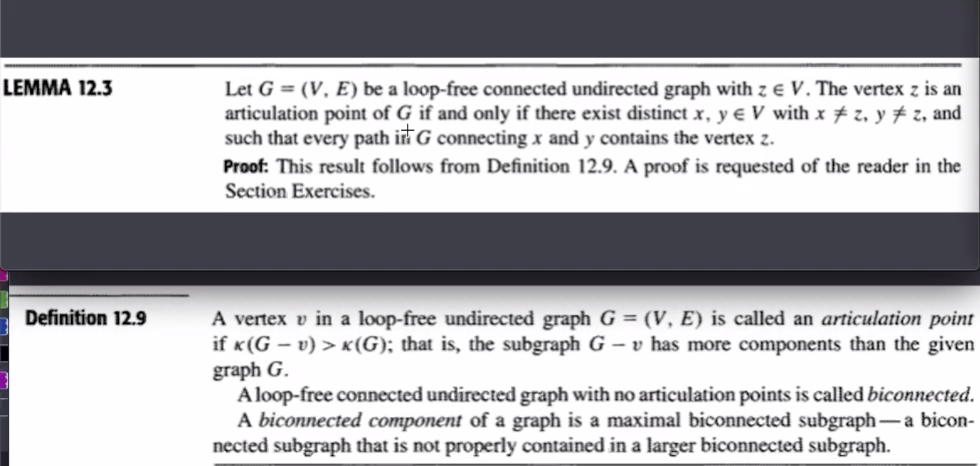 Solved In the text, the proof of Lemma 12.3 reads “The | Chegg.com