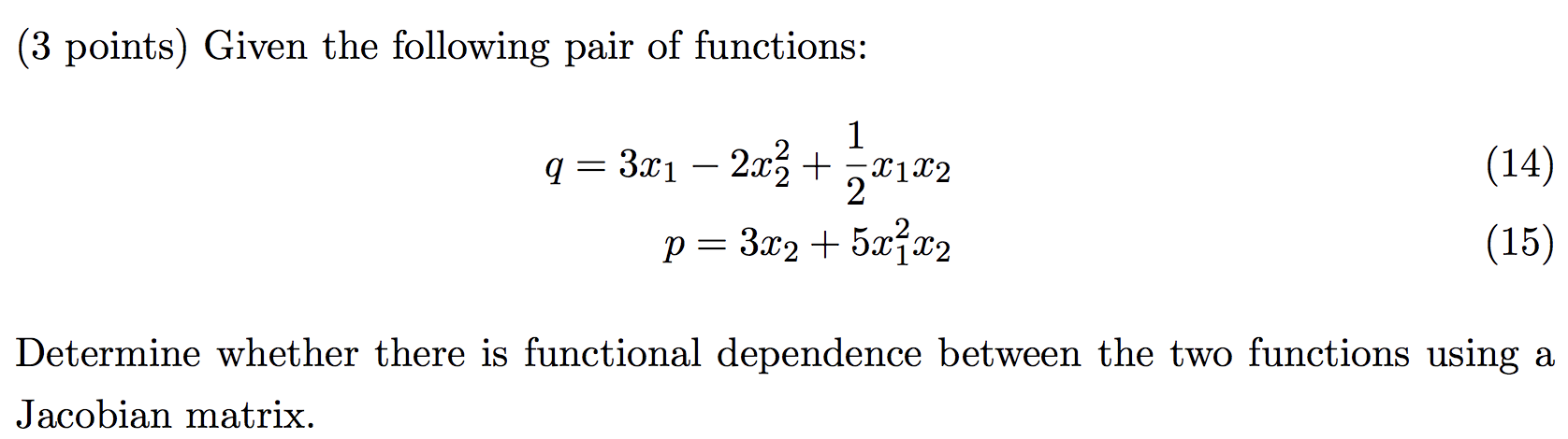 Solved I'm confused on what functional dependence is so if | Chegg.com