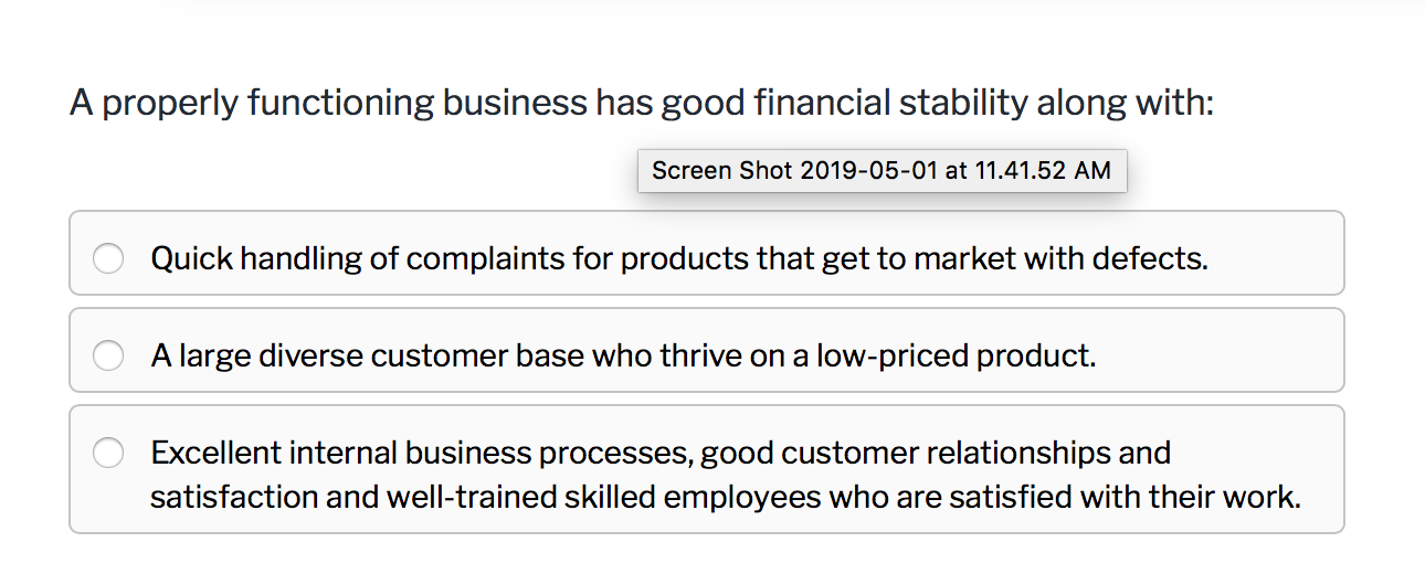 Solved: A Properly Functioning Business Has Good Financial... | Chegg.com