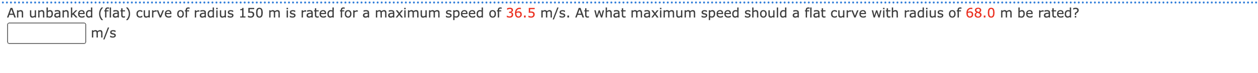 [Solved]: A car rounds a level curve of radius 100m at a