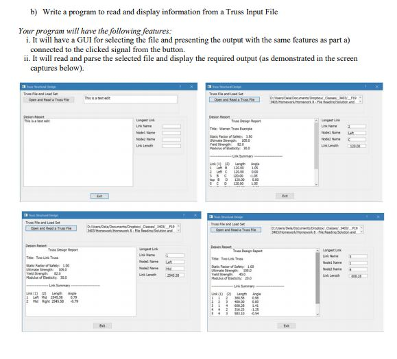 using python code. answering part b only, part a is | Chegg.com