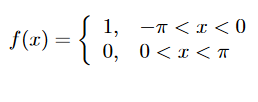 Solved How do we sketch Fourier series? this is the series | Chegg.com