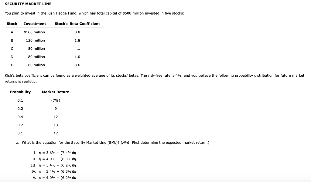 Solved Calculate Kish's required rate of return. Do not | Chegg.com