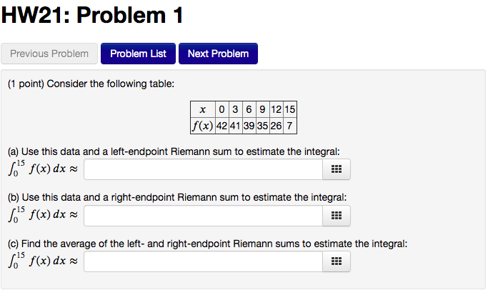 Solved HW21: Problem 1 Previous Problem Problem List Next | Chegg.com