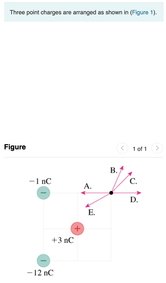 Solved Which arrow best represents the direction of the | Chegg.com