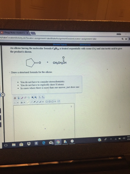 Solved Review Topics) References Either the reactant (X) or | Chegg.com